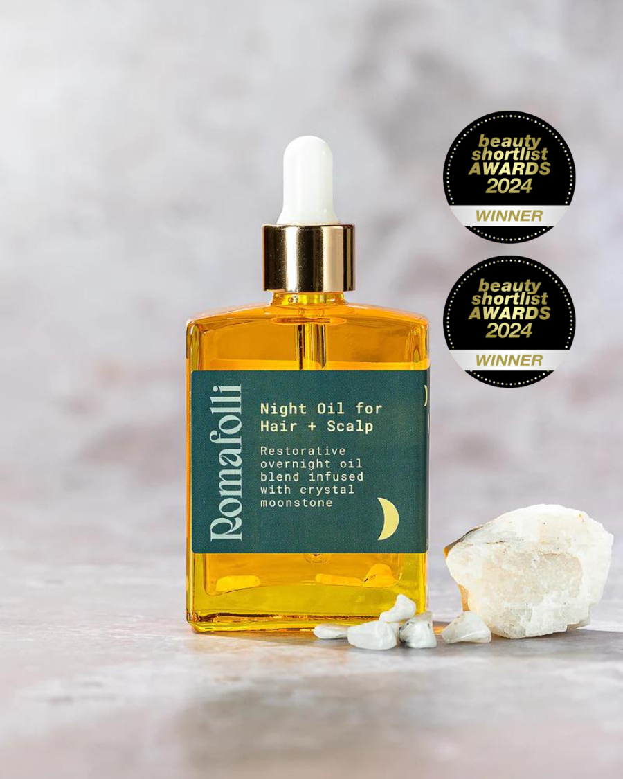 Overnight Hair Oil to Support Scalp Health + Enhance Sleep